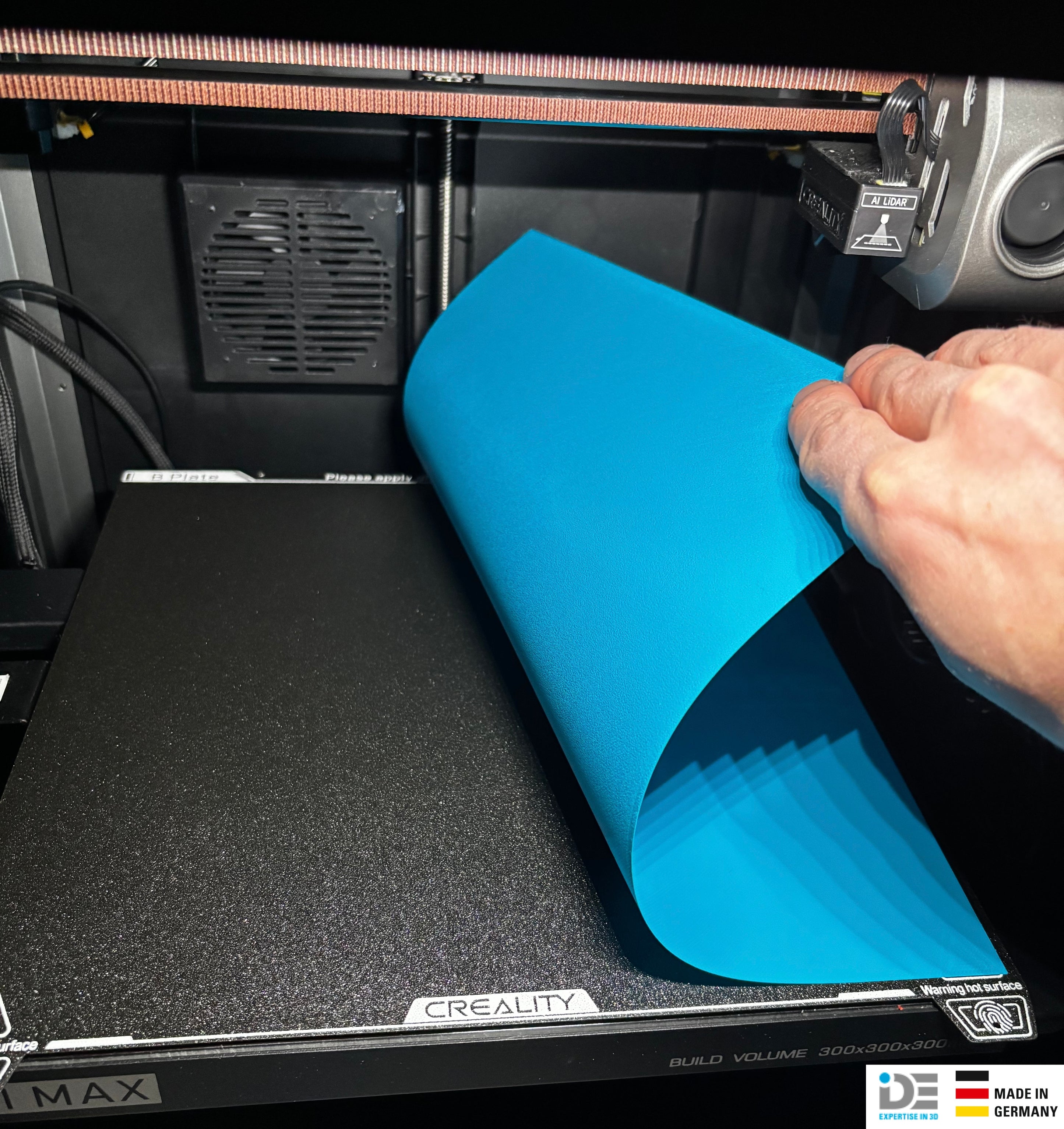 IDE upgrade Heated Bed Kit f. Creality K1 Max - upgrade build plate ...